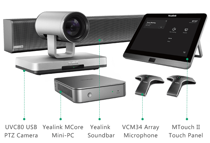 Host hybrid meetings with Microsoft Teams Rooms & Yealink equipment ...